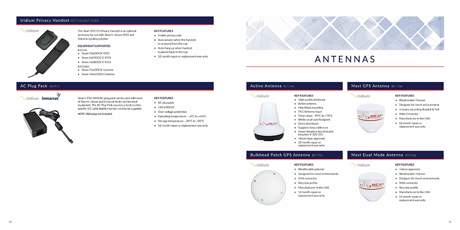 Beam Product Catalogue - Beam Communications